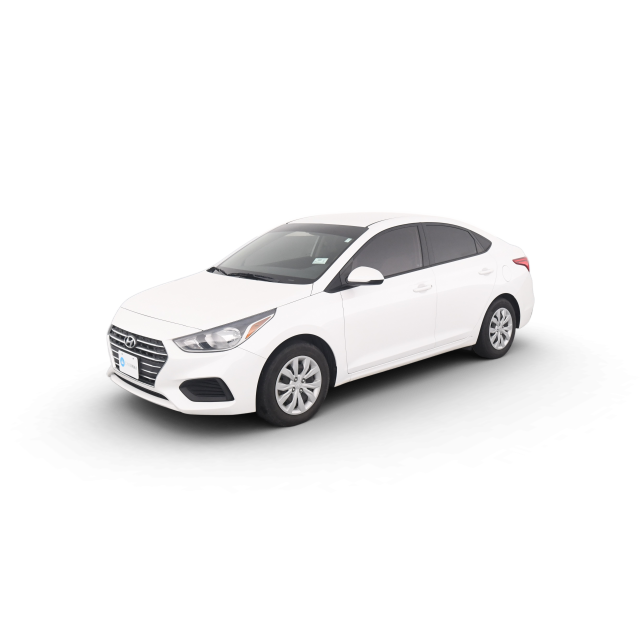 Used Hyundai Accent sedans with automatic transmission in white for Sale Online Carvana